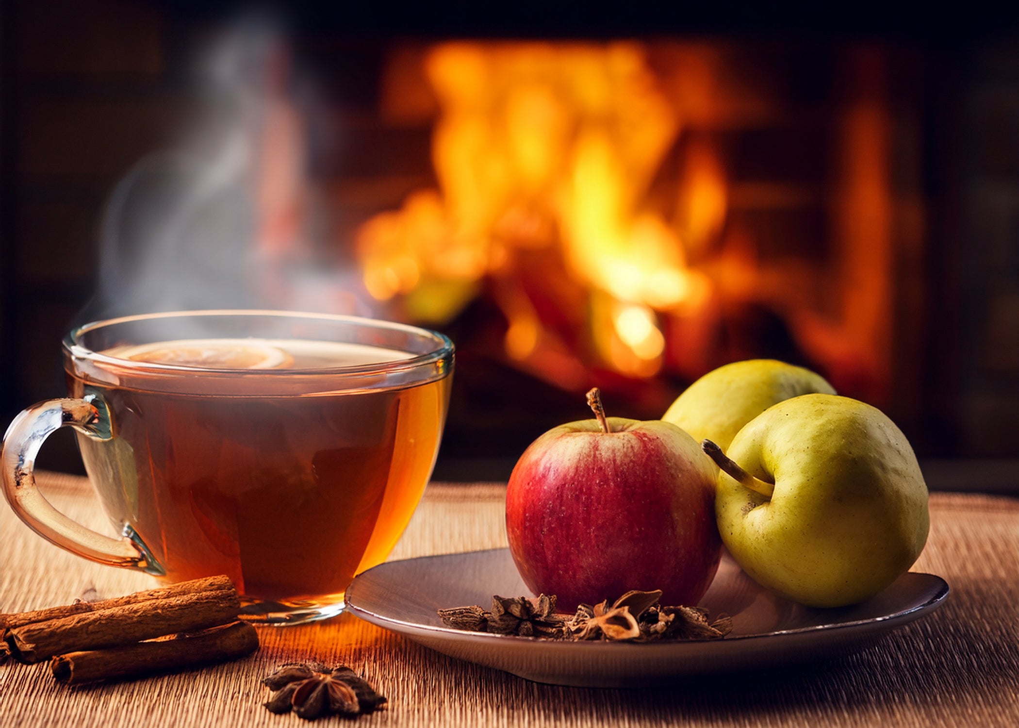 Fireside Apple Cider Decaf Tea – The Celtic Tea Shoppe, Home of Artisan ...